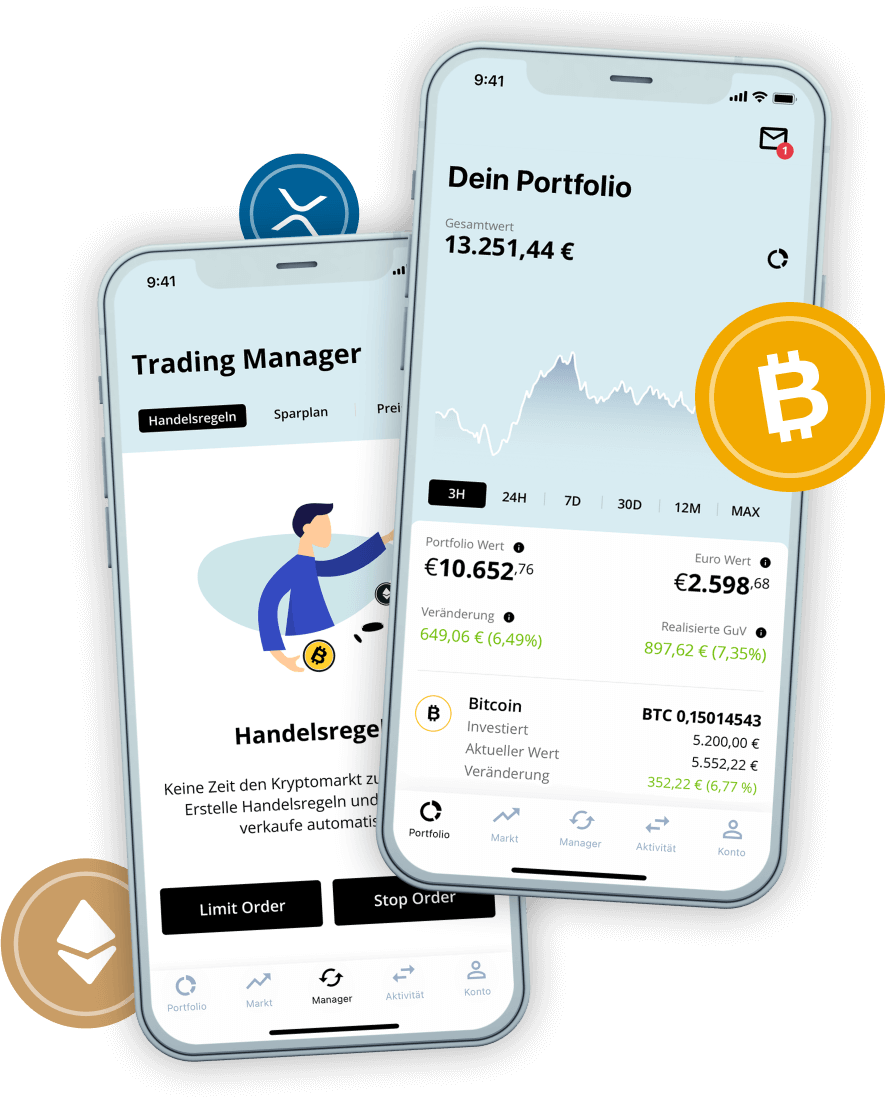 Coins ein- und auszahlen - So einfach geht’s bei BISON